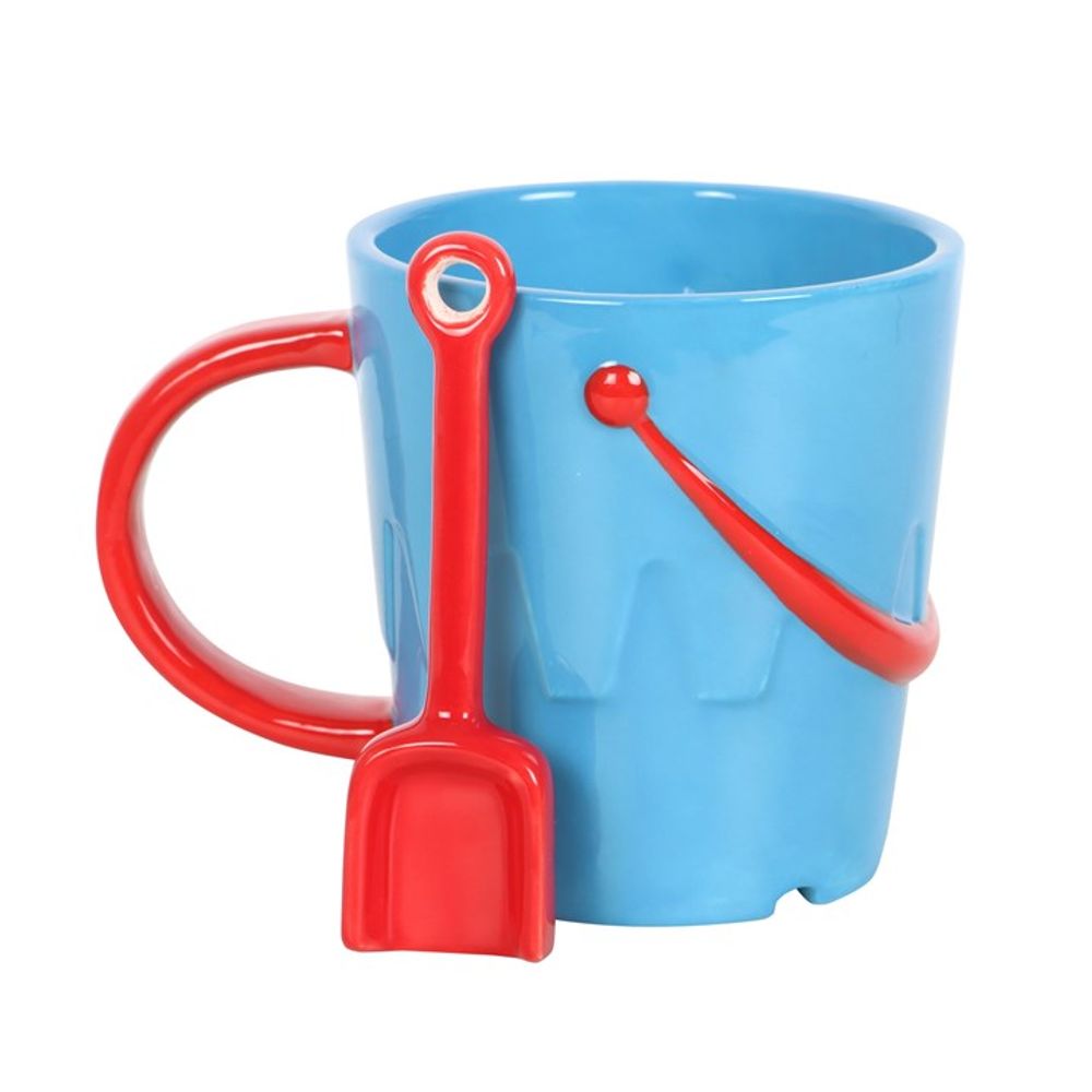 Bucket Shaped Ceramic Mug with Spade Spoon – The Nifty Nook