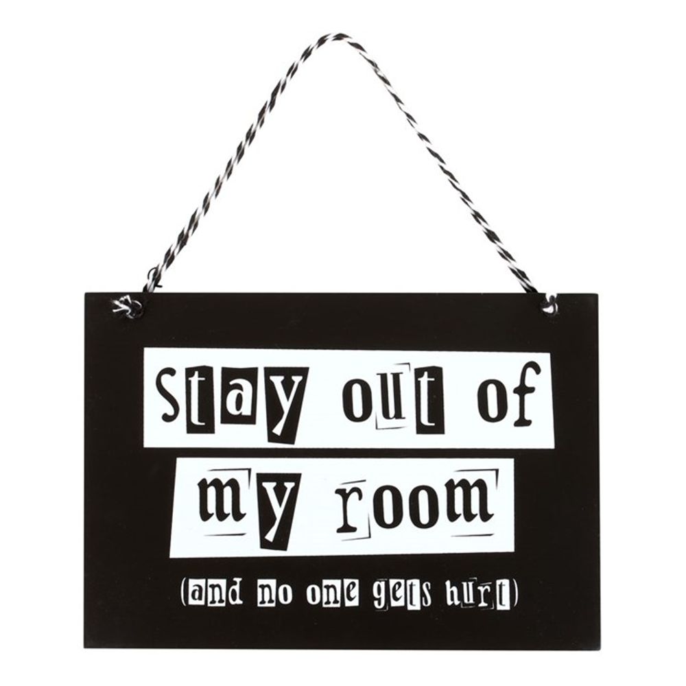Stay Out of My Room Hanging Sign – The Nifty Nook