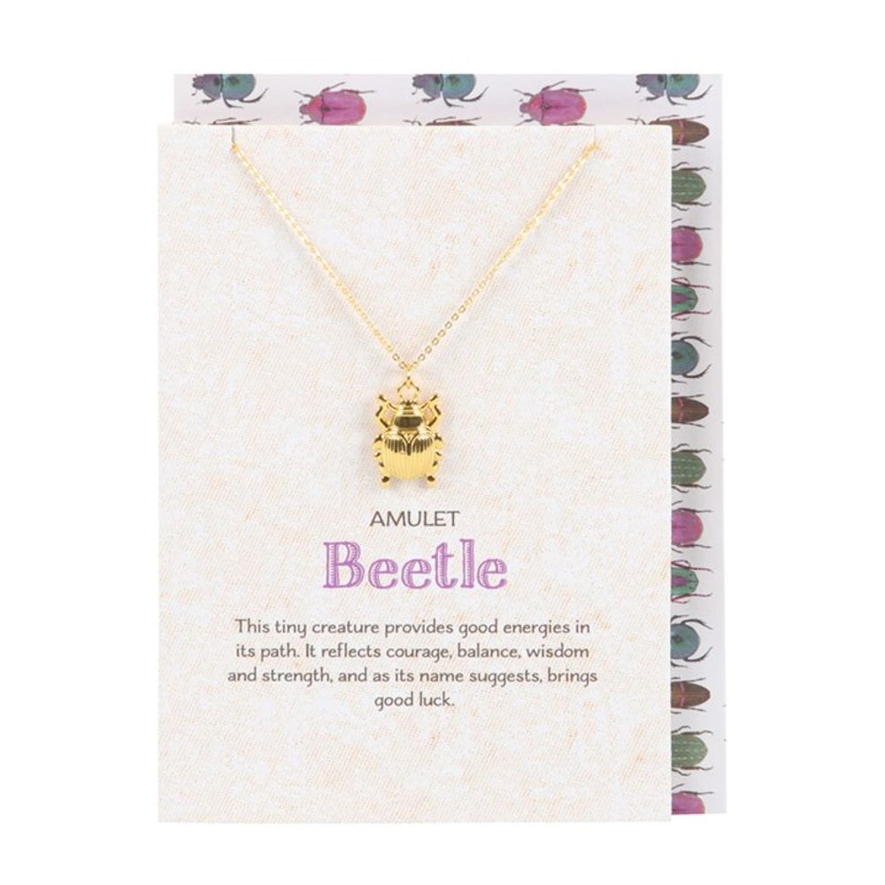 Lucky Beetle Necklace Card – The Nifty Nook